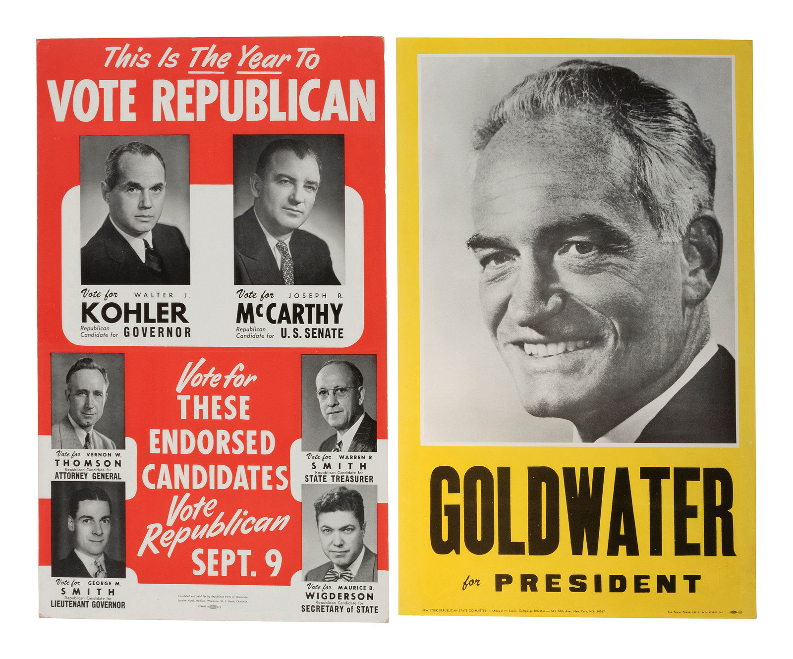 Herbert Hoover Campaign Poster